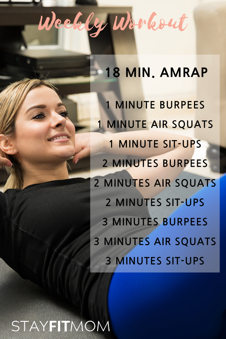 Weekly Workout - Stay Fit Mom