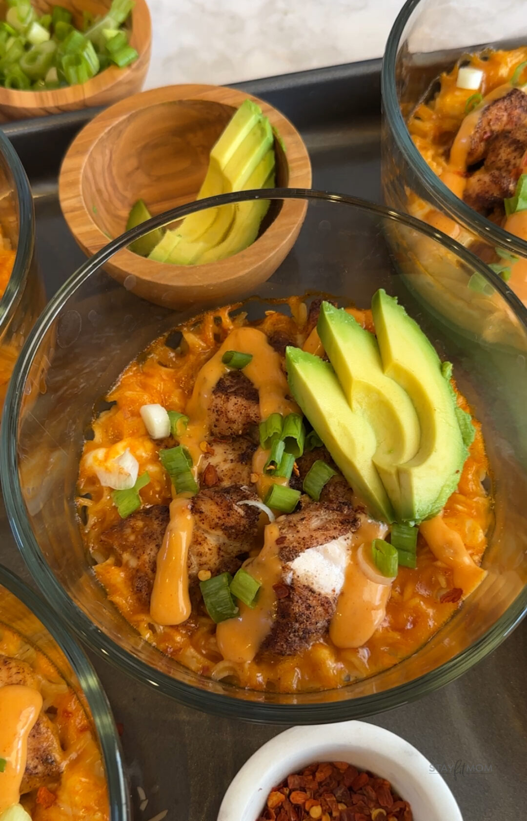 Bang Bang Chicken Bakes Meal Prep - Stay Fit Mom
