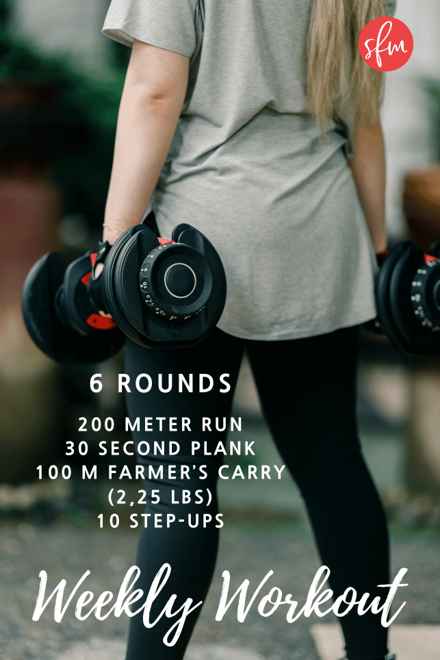 Farmer's Carry Workout - Stay Fit Mom