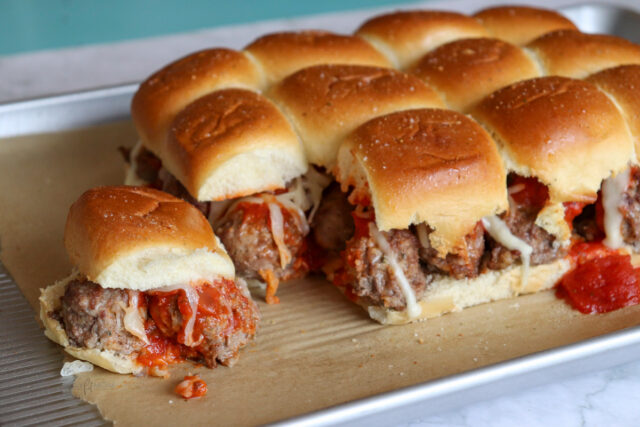 Meatball Sliders - Stay Fit Mom