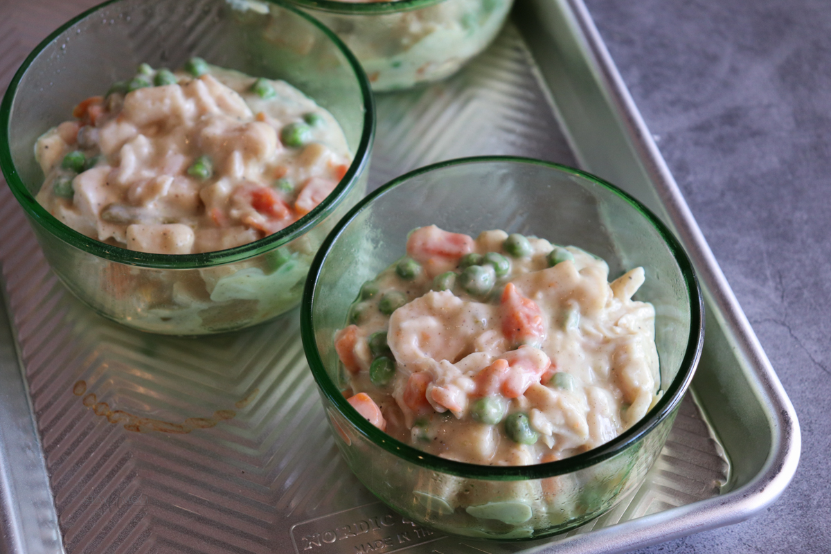 Chicken Pot Pie Meal Prep - Stay Fit Mom