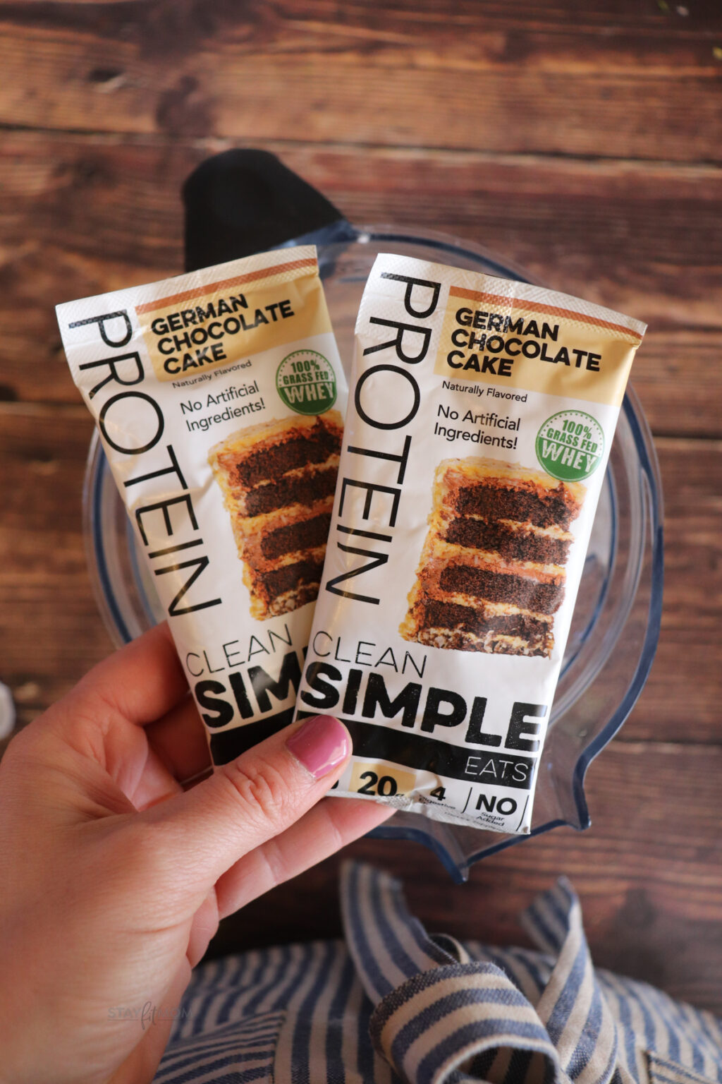 German Chocolate Protein Muffins - Stay Fit Mom