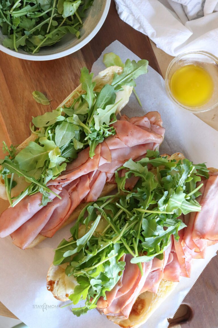 Ham & Cheese Baguettes - Stay Fit Mom