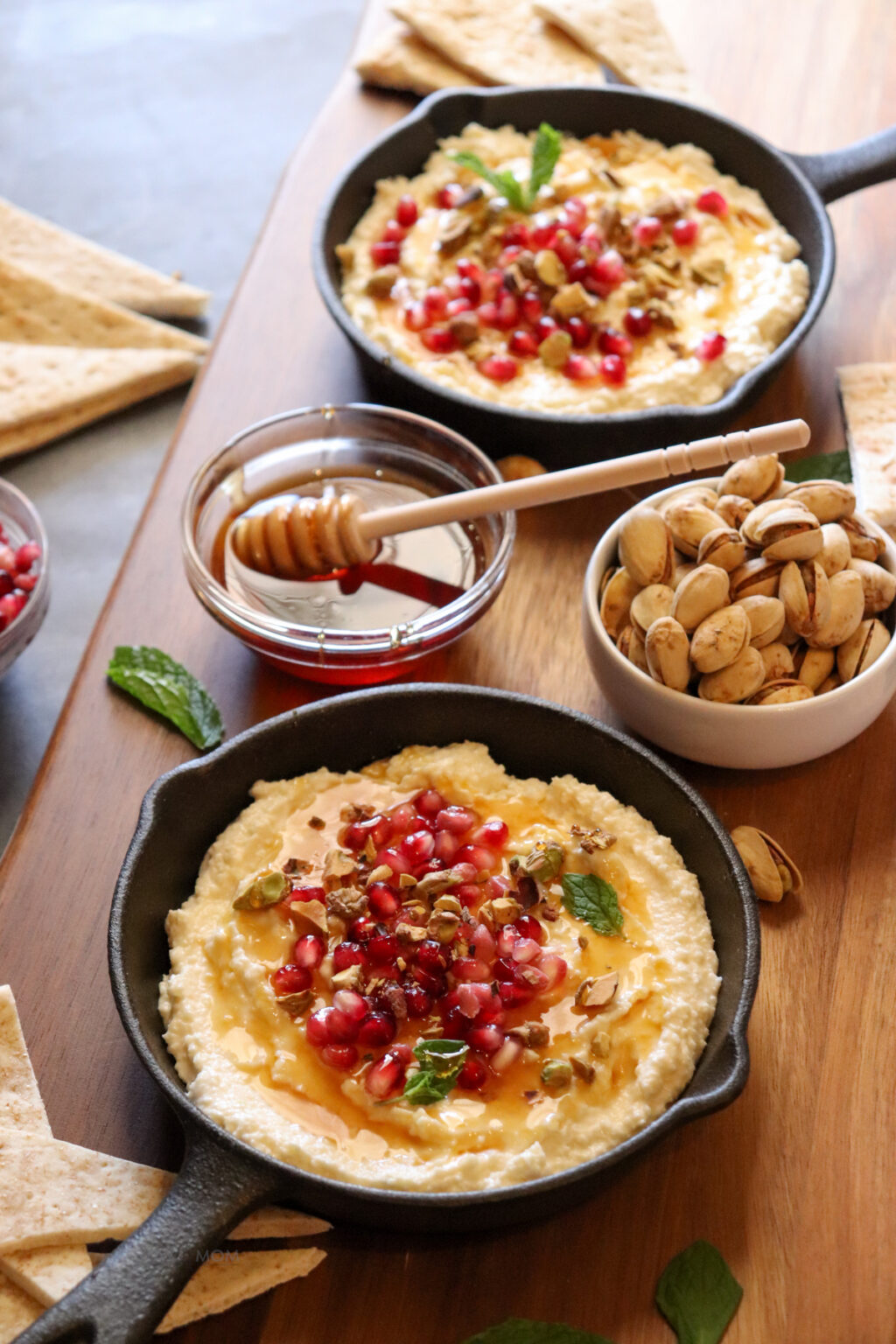 Honey Whipped Feta Dip (High Protein Holiday Appetizer) - Stay Fit Mom